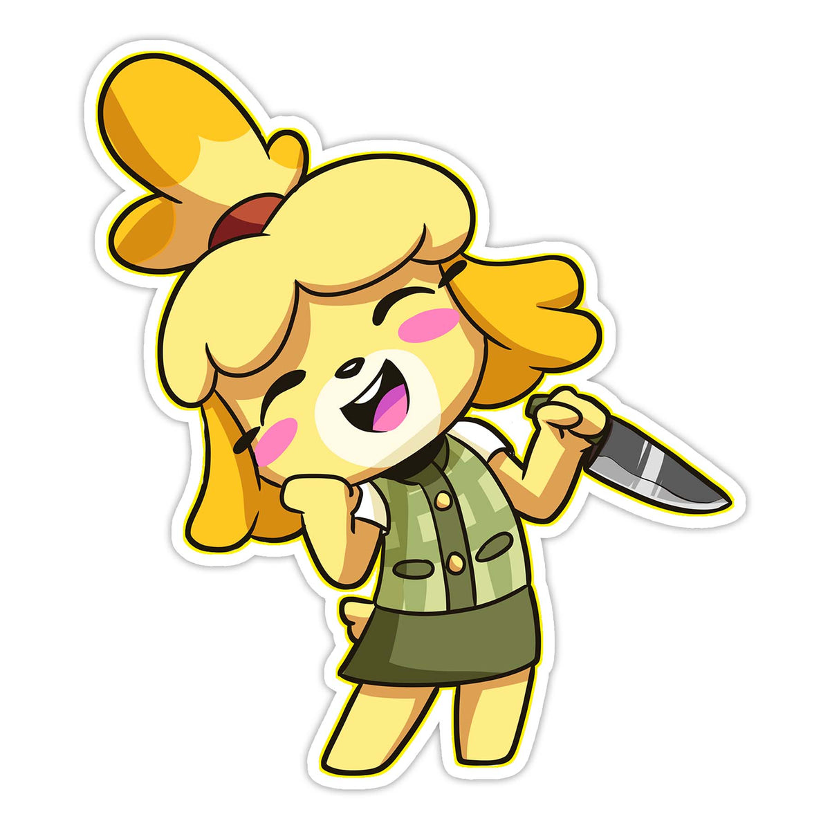 Isabelle Sticker - Limited Edition – Jested Slaps